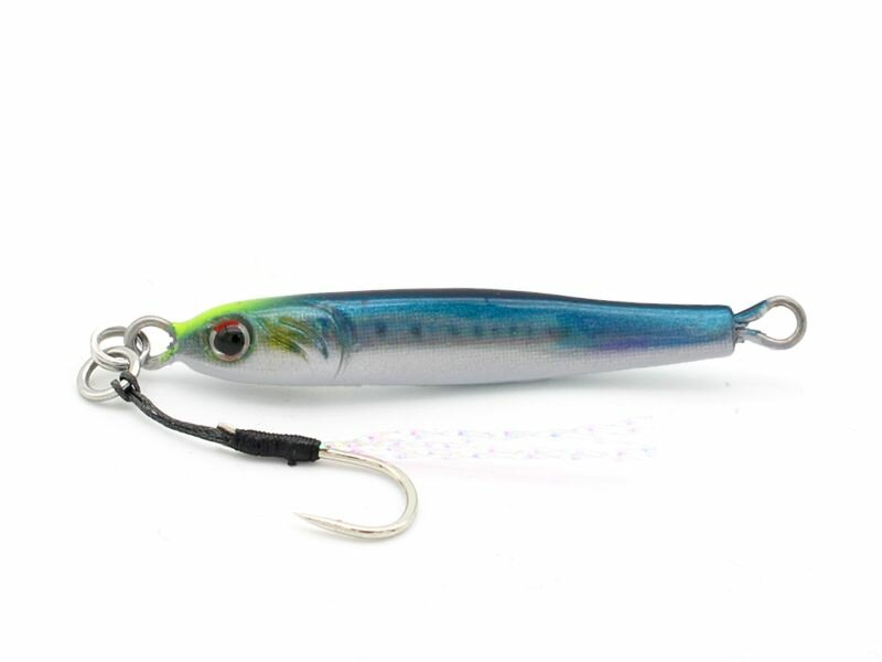 Пилькер Little Jack Micro Adict Asymmetry 3g #09 Chart Head Glow Belly