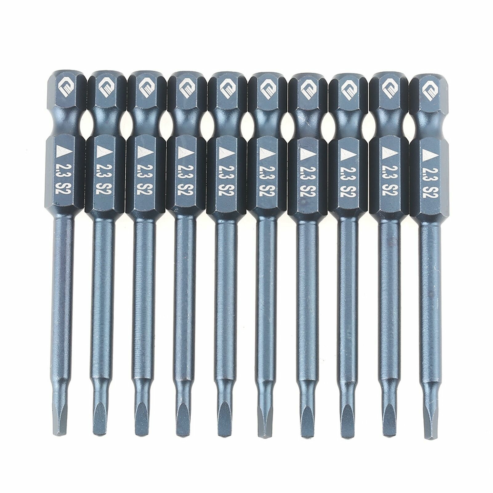 10 шт. треугольные биты H6.3*65 мм 2.3 мм