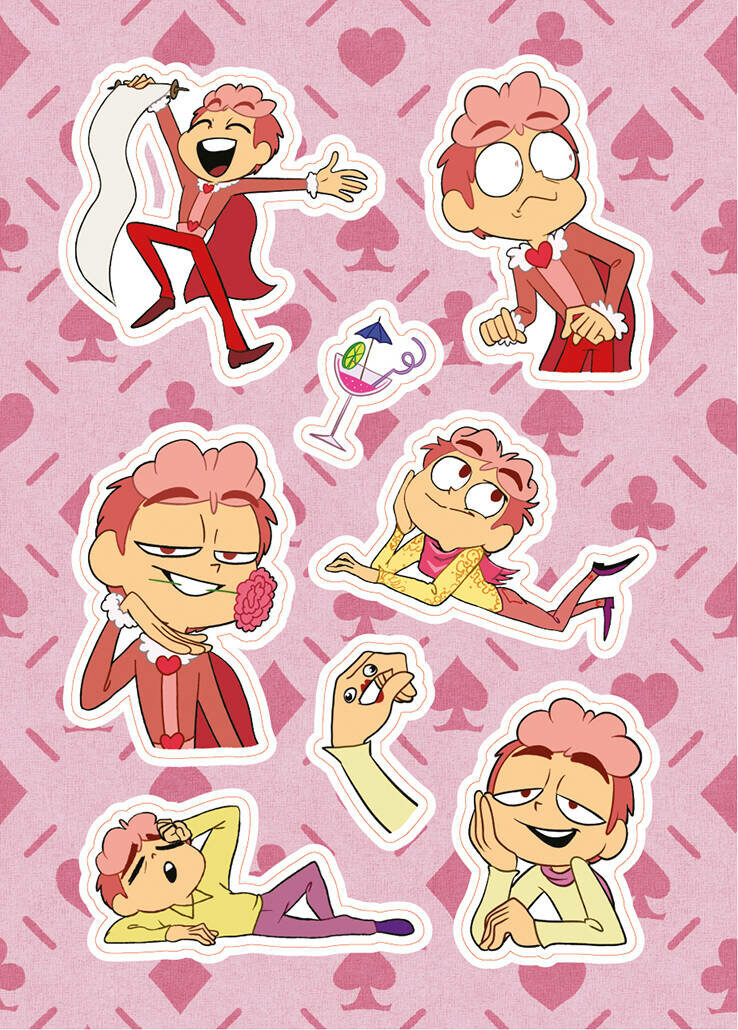 Нечитайло Ф. Лист Стикеров "13 Карт: Ромео. Земля Королей"