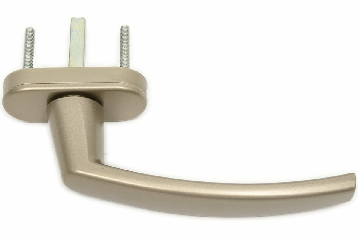 Tech-Krep Ручка оконная Vic, металл, штифт 35 мм, сатин (1 шт) - пакет 152057