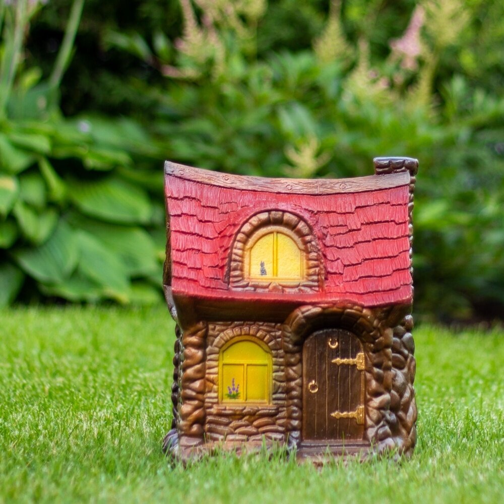 Декоративная фигурка Туендатская сувенирная мастерская "Дом для сказки" из пенопласта, высота 27 см