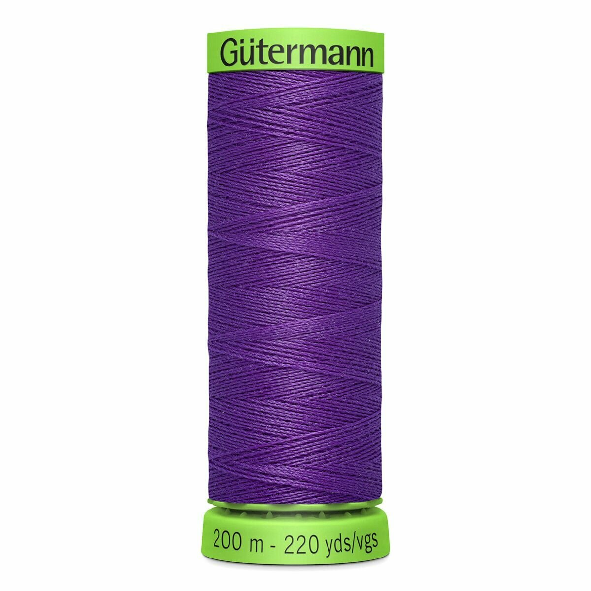02 Нить Extra Fine 150/200 м для особо деликатных материалов, 100% полиэстер Gutermann 744581 (392 фиолетовый джинс)