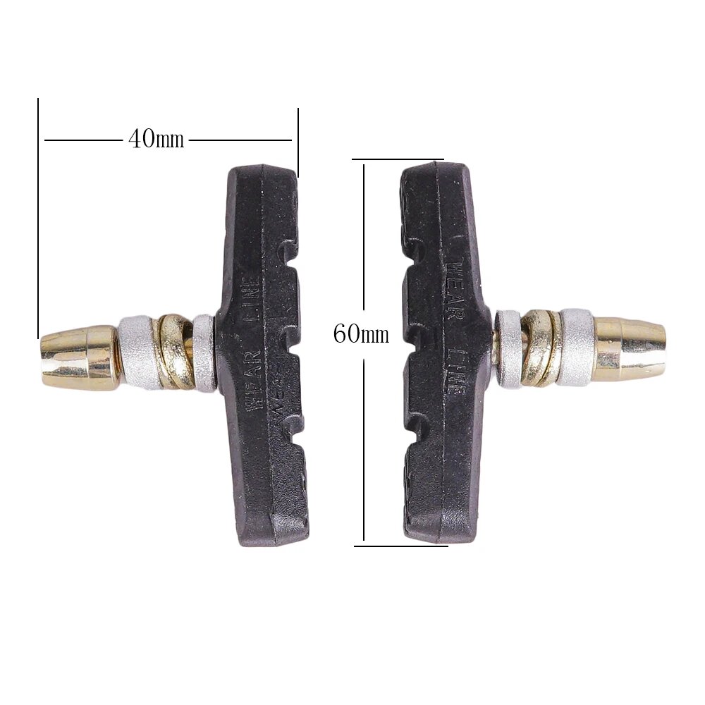 ZTTO Велосипедные Тормозные Колодки V-образный Держатель Горная Дорога Искусственные Резиновые Фрикционные Диски Тормоза Для .