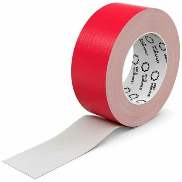 Лента армированная самоклеющаяся для теплоизоляции ENERGOPRO 48ммх25м красная