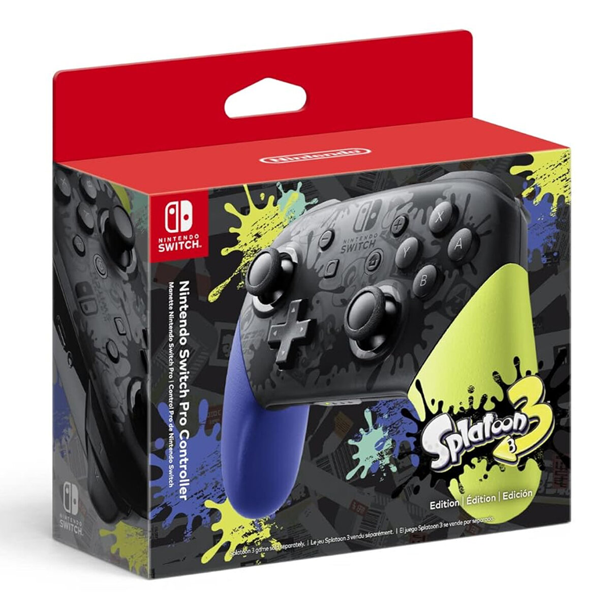 Беспроводной геймпад Nintendo Switch Pro Controller - Splatoon 3