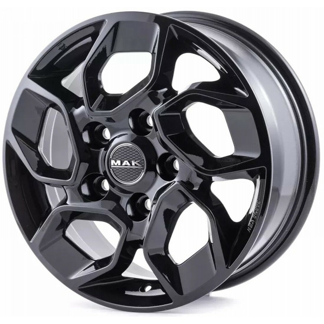 Колесный диск MAK Express 3 6,5x16 5x160 ET60 65,1 Gloss Black литой для автомобиля