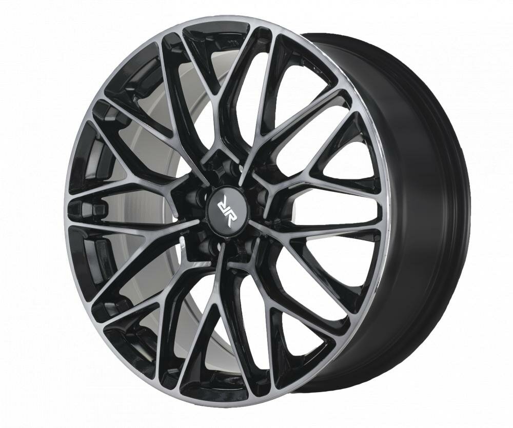 Race Ready Technology CSS8122 19x8.5 5x108 et36 dia65.1 Чёрный глянцевый с проточкой, затемненный лак
