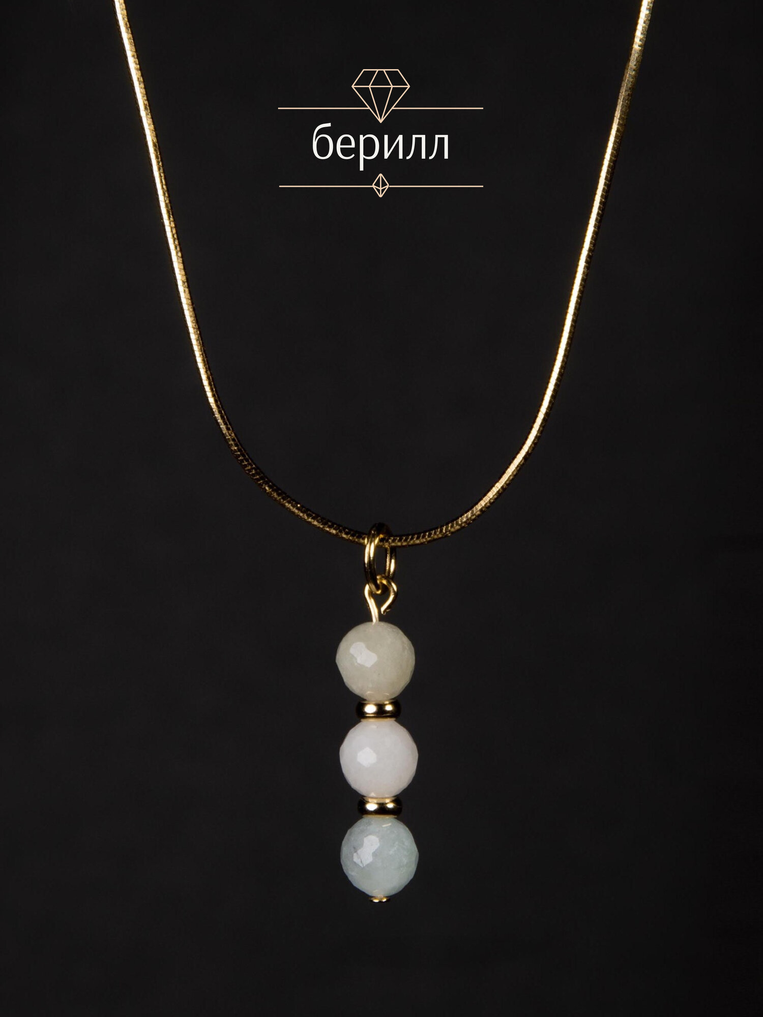 Подвеска, берилл