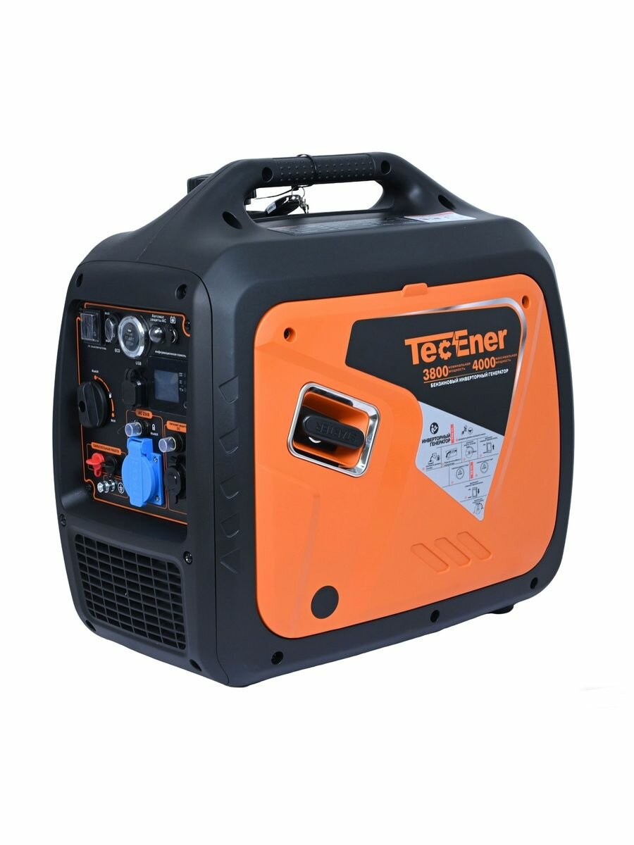 Инверторный бензиновый генератор TecEner TE 4000Lis (4 кВт) с электрозапуском