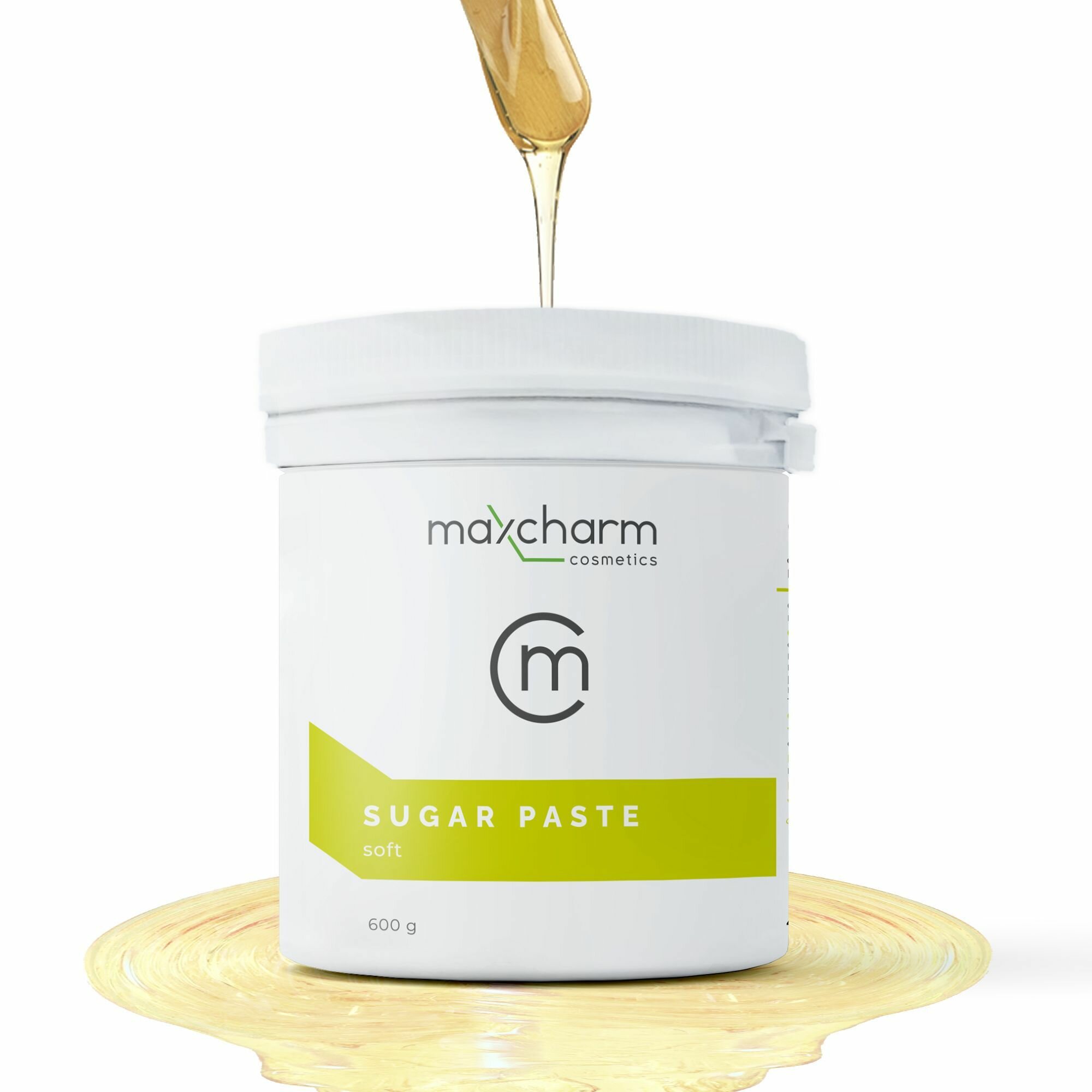 Сахарная паста для шугаринга Мягкая MAXCHARM Sugar paste Soft, 600 гр