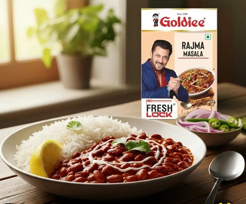Rajma Masala Goldiee / Специи для фасоли Раджма. 50гр. Индия
