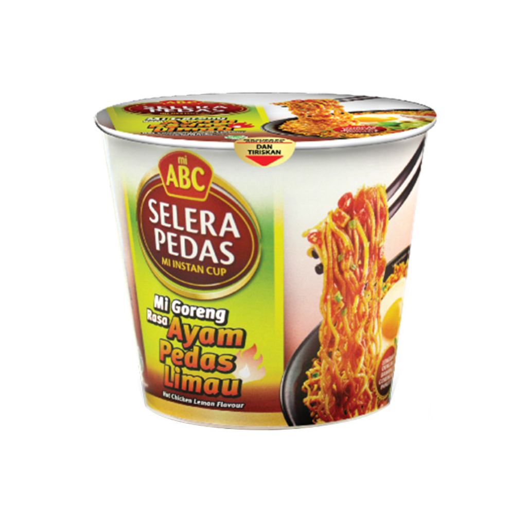 Лапша быстрого приготовления Mi ABC со вкусом курицы 80 г, Индонезия