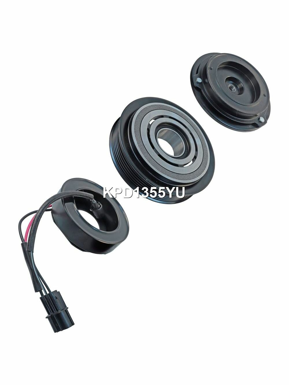 Шкив компрессора кондиционера в сборе Hyundai IX35 Kia Sportage