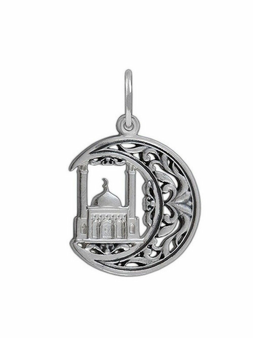 Подвеска, серебро, 925 проба, чернение