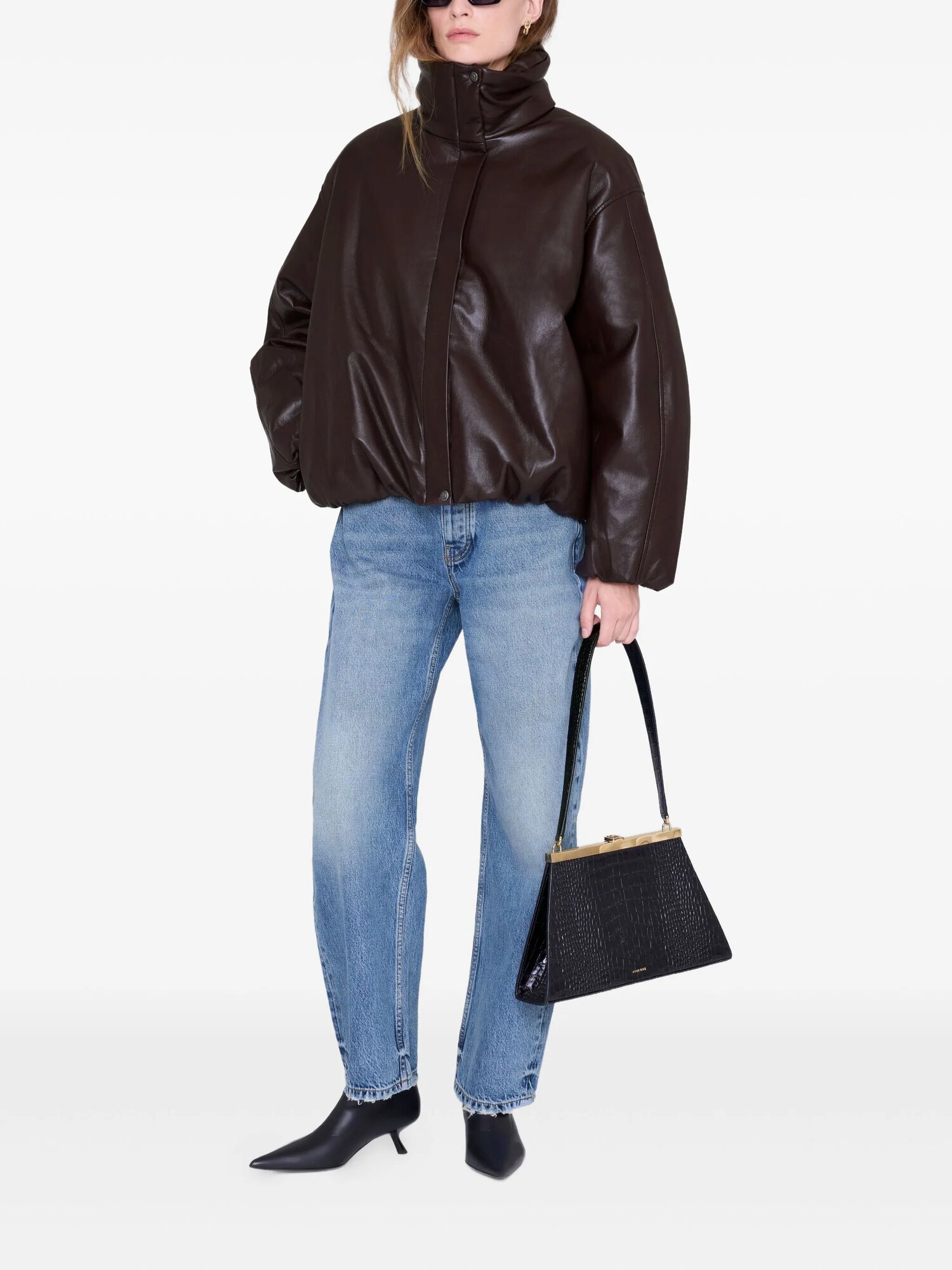 Куртка ANINE BING Cyrus, размер XS, brown — фото 1