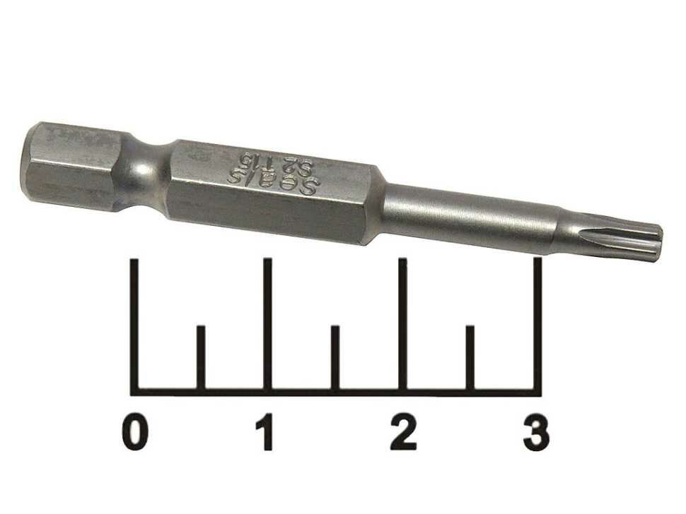 Бита T15 50мм (S2) Seals TS15 5 лучей