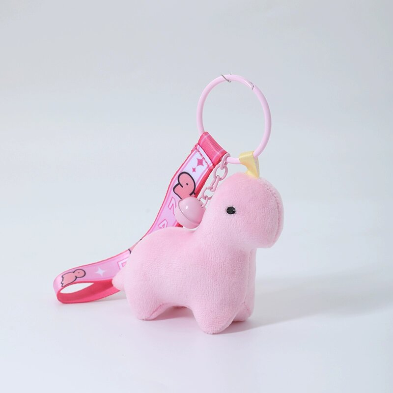 Маленький плюшевый динозаврик, милый брелок, подвеска для рюкзака, модная игрушка, подарок Съедаем плохие воспоминания.