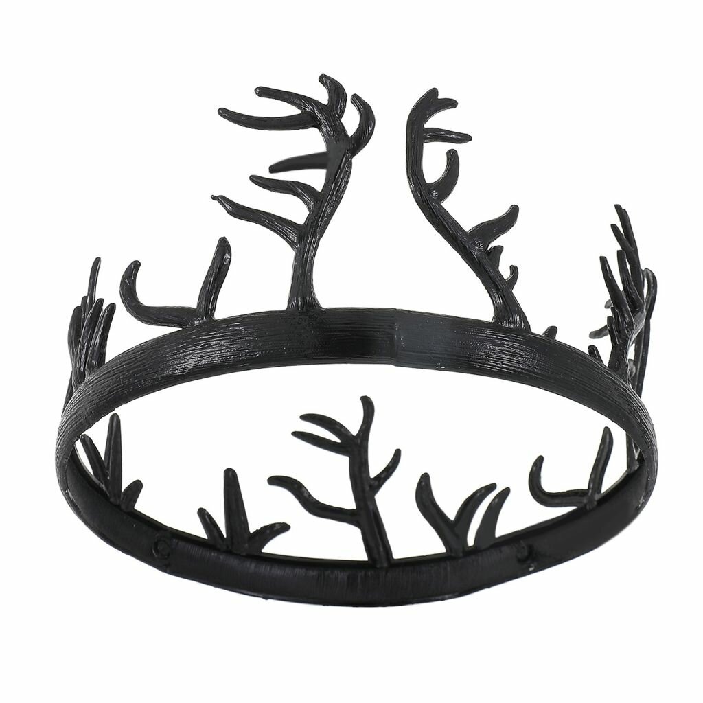 Корона взрослого Оленьего Рога -Черная