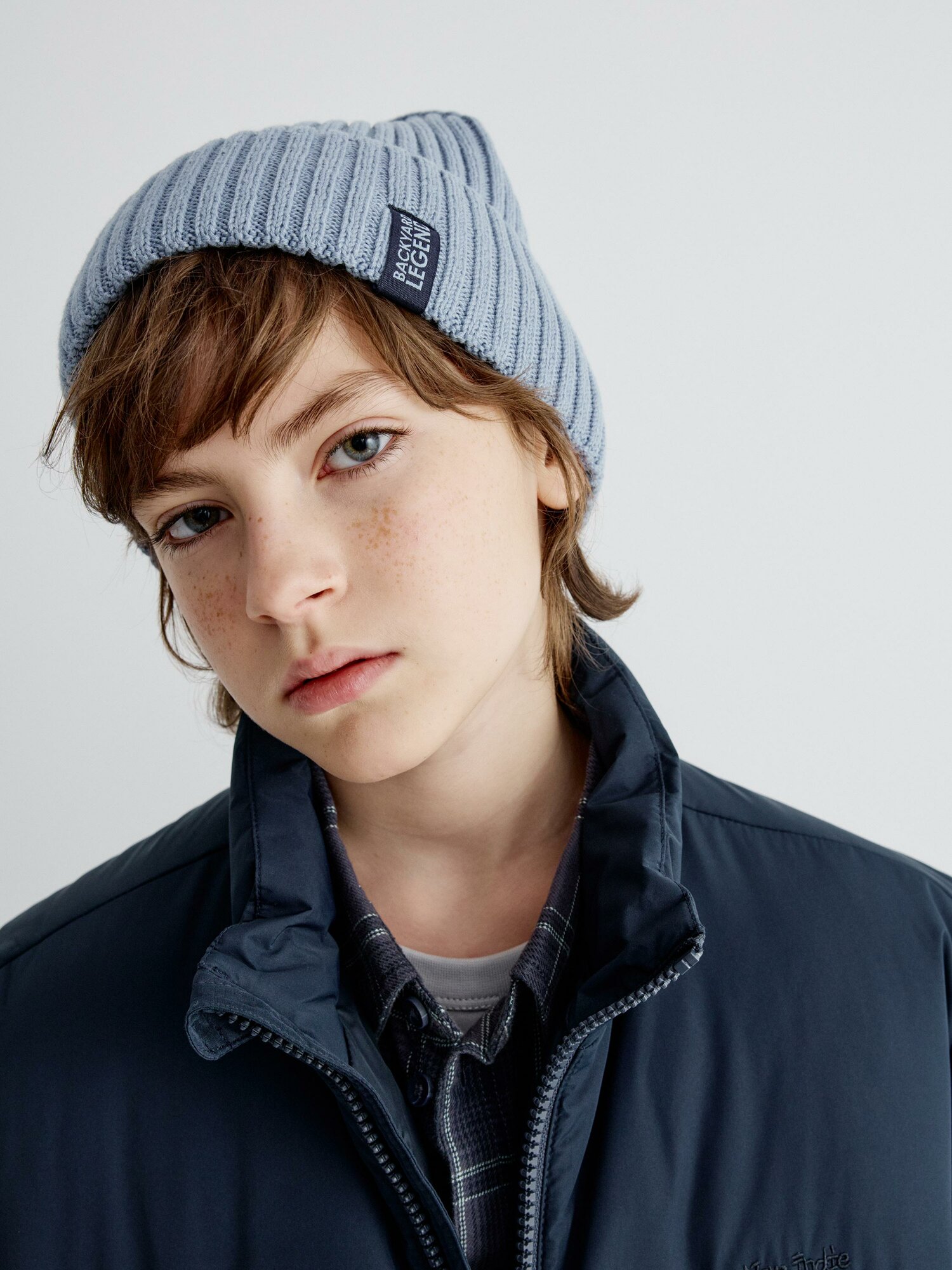 Шапка-бини для мальчиков