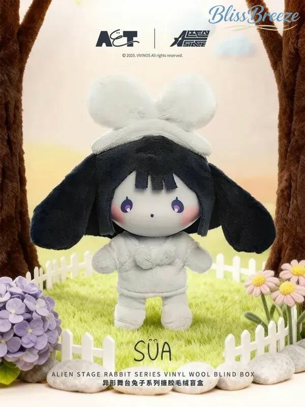 SUA-NEW ALIEN STAGE Брелок Plush / Rabbit Series Vinyl Wool Blind Box-1 шт / 15CM