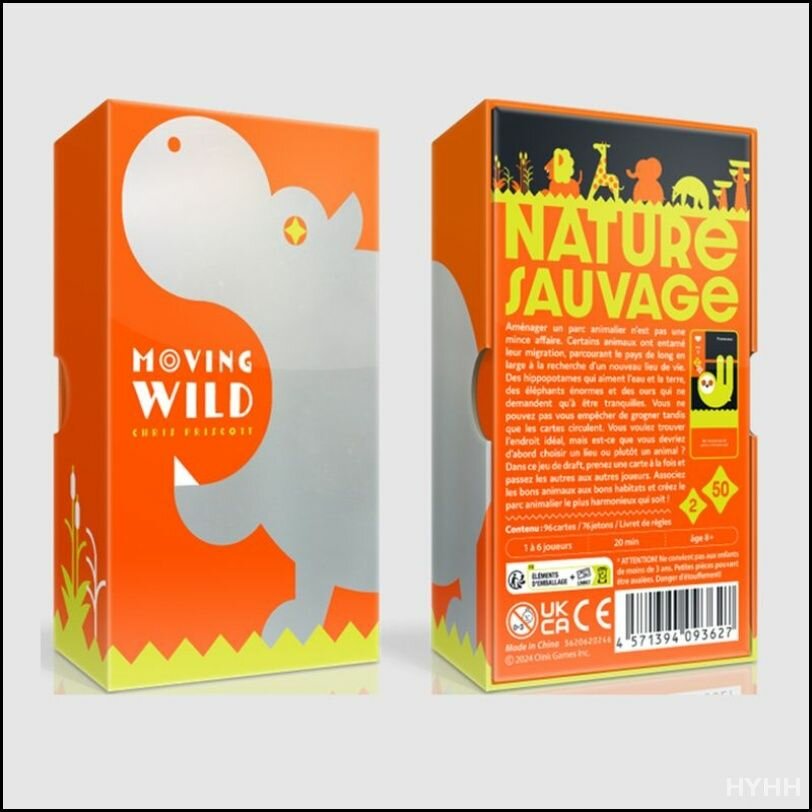 Oink Game "Moving Wild"Карточные игры Скаут Настольные игры Английский вариант
