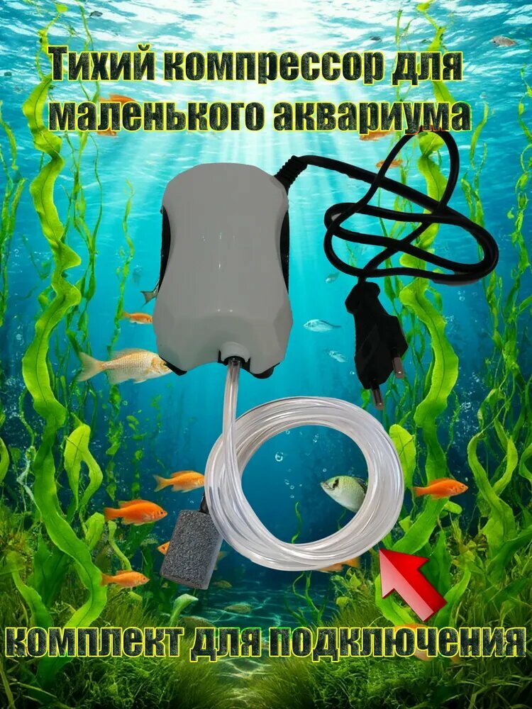 Компрессор для пруда поршневой.