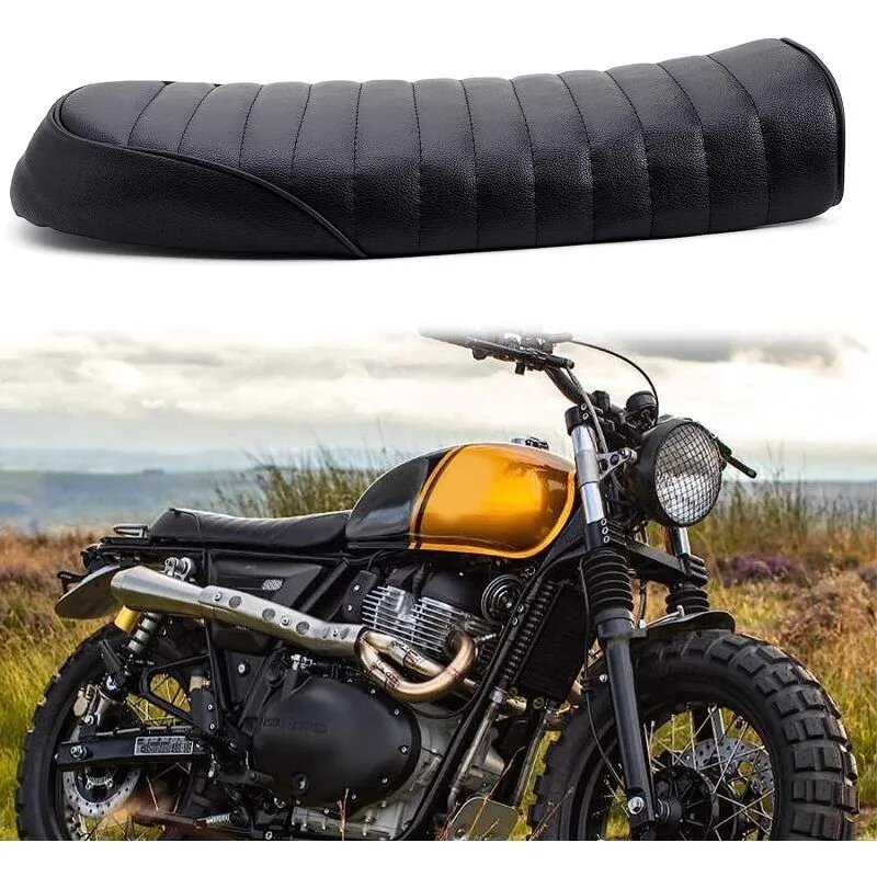 Мотосиденье для мотоциклиста, подходит для Honda CB GB GL Cl XL CM, Suzuki GN125 GN250 GN400