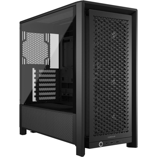 CC-9011312-WW Corsair Корпус без блока питания/ Case Corsair Frame 4000D RS, Midi-Tower, TG, 3x120mm, 2xUSB-A 3.2, 1xU