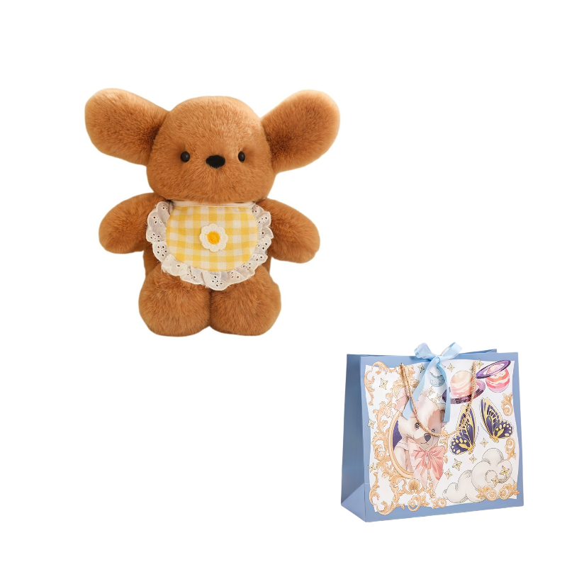 Игрушка-полотенце унисекс AOLETU Золотистый ретривер, 30CM EU