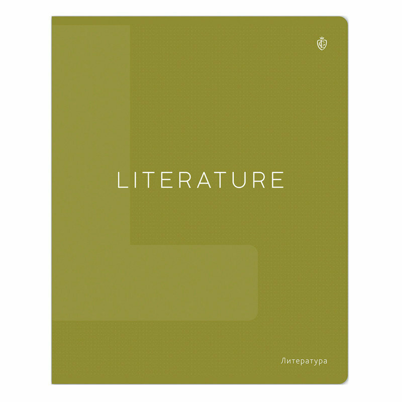 Тетрадь предметная 48л. Greenwich Line "Color theory" - Литература, пантонная печать, матовая ламинация, выборочный УФ-лак, 70г/м2, 1 штука, 332286