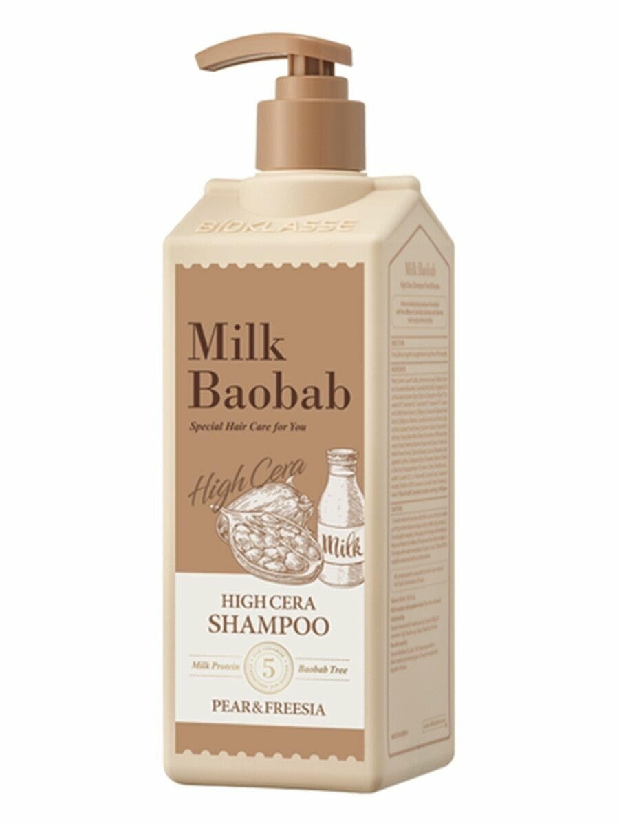 Milk Baobab Шампунь для волос High Cera Shampoo Pear Freesia 500 мл