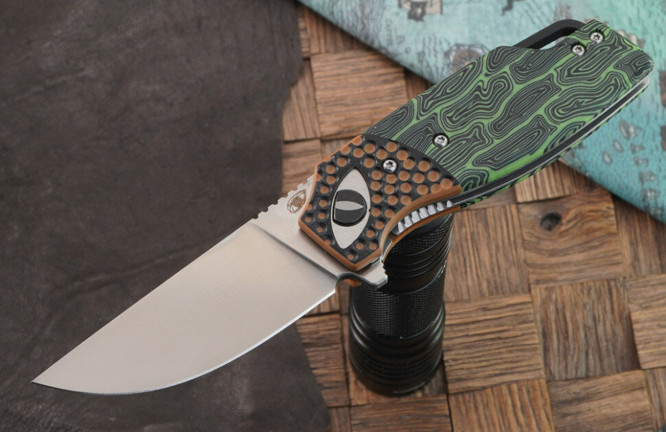 Складной нож Reptilian Рептилия-3, сталь D2, рукоять G-10