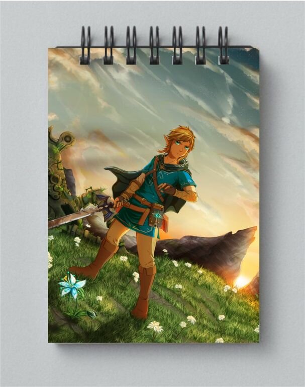 Блокнот The Legend of Zelda, Легенда о Зельде №1, А6