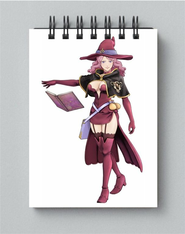 Блокнот Черный Клевер, Black Clover №6, А4