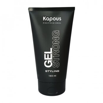 Гель для волос сильной фиксации Kapous "Gel Strong" "Styling", 150 мл