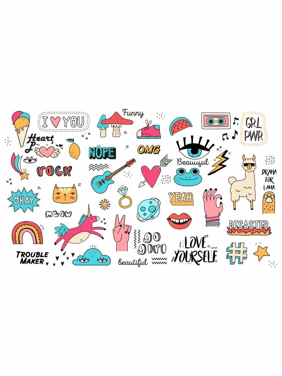 Наклейки стикеры Своя культура