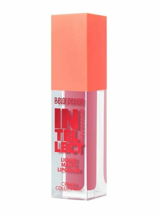 Belor Design Краска для губ Intellect матовая тон 5 Сиреневый