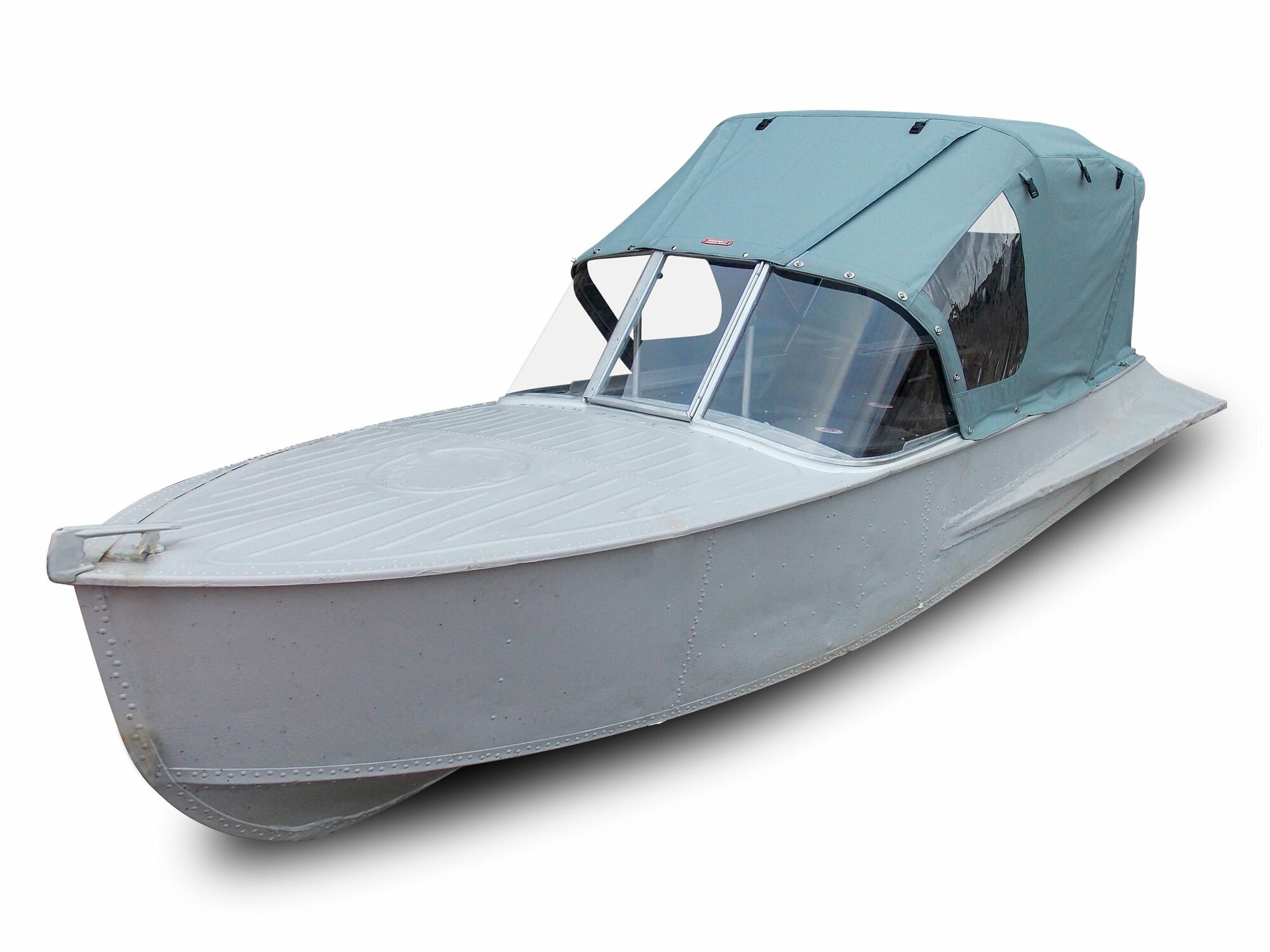 Казанка-1. Стекло с калиткой, тент, дуги, крепление. Комплект