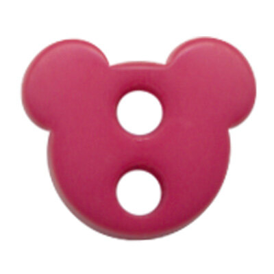 Пуговица "Gamma" AY 9938 10 " ( 6 мм) № D383 грязно-малиновый