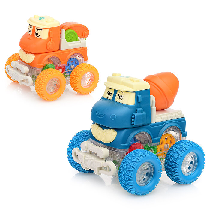 Машина Oubaoloon S232B Безумный Максик, инерционная, от 3 лет, 15х11х12 см