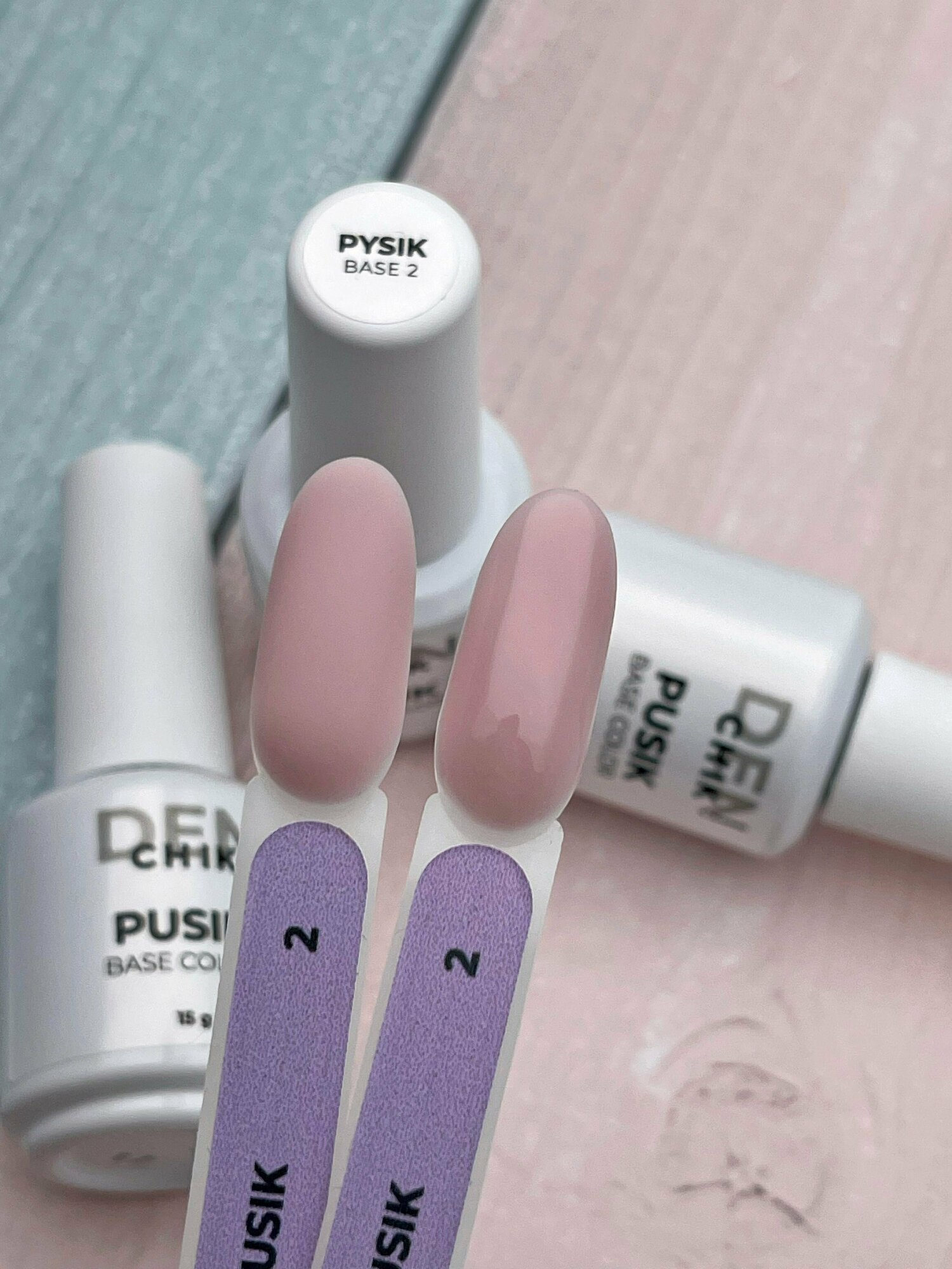 Color base Pusik. Камуфлирующая база для гель-лака. Оттенок 2.