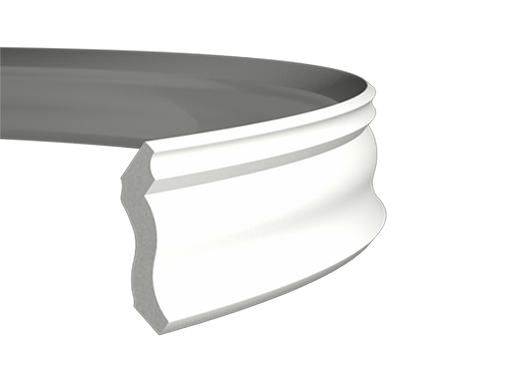 Карниз Гибкий Европласт Лепнина 1.50.105 Д2000хШ63хВ60 мм.