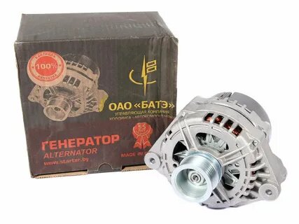 Генератор ГАЗ-405/409, Евро-3, 90 А, "БАТЭ", 14 В, генератор ГАЗ-406, Евро-2/3, 90А, "БАТЭ 3212,3771-10