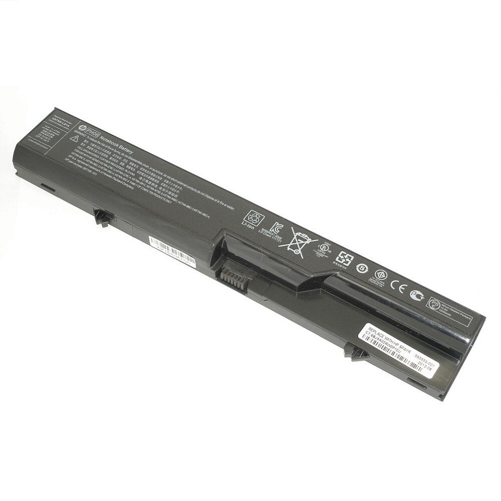 Аккумуляторная батарея для ноутбука HP Compaq 4320s (PH06) 47Wh черная