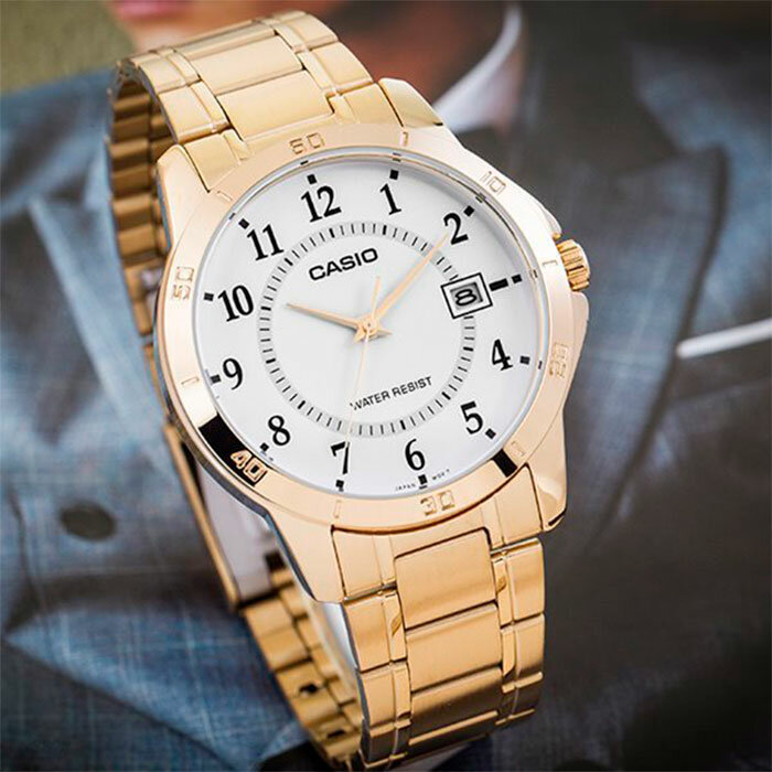 Наручные часы CASIO Collection, золотой — фото 1
