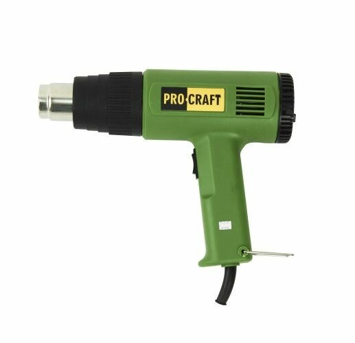 Фен промышленный ProCraft PH2100, 4 насадки, 600 градусов, 2000Вт, 600л/мин