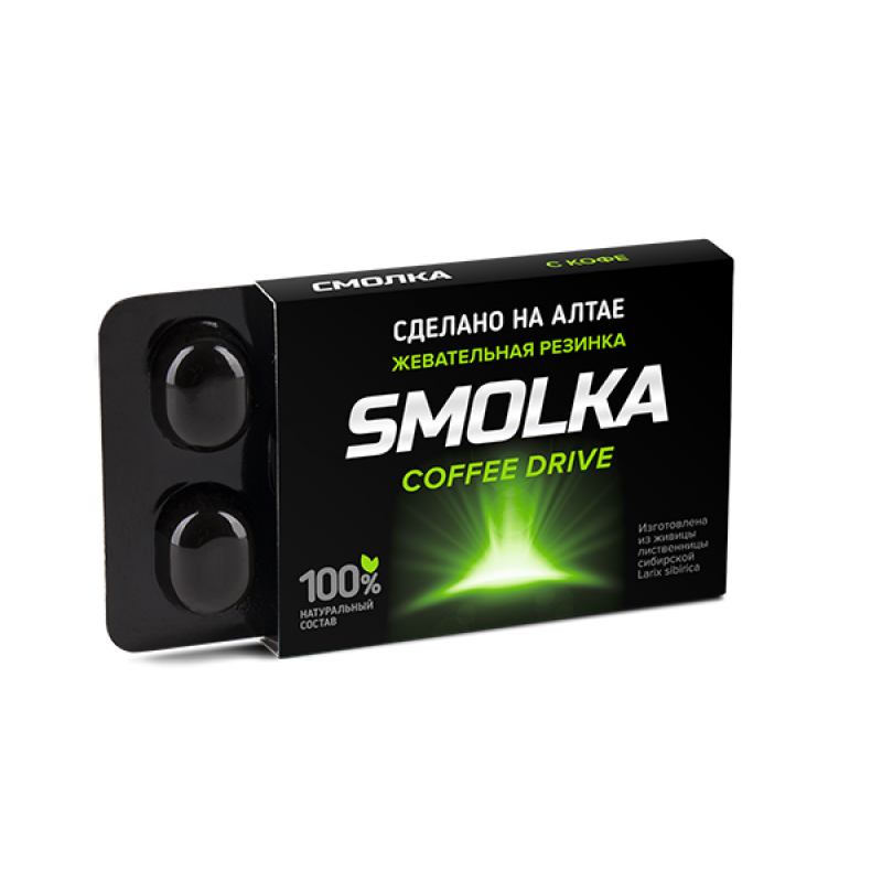 Жевательная резинка Смолка с Кофе 5 шт.*0,8 гр