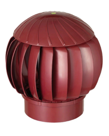 Ротационный дефлектор (Турбодефлектор) 160 Малиновый пластиковый
