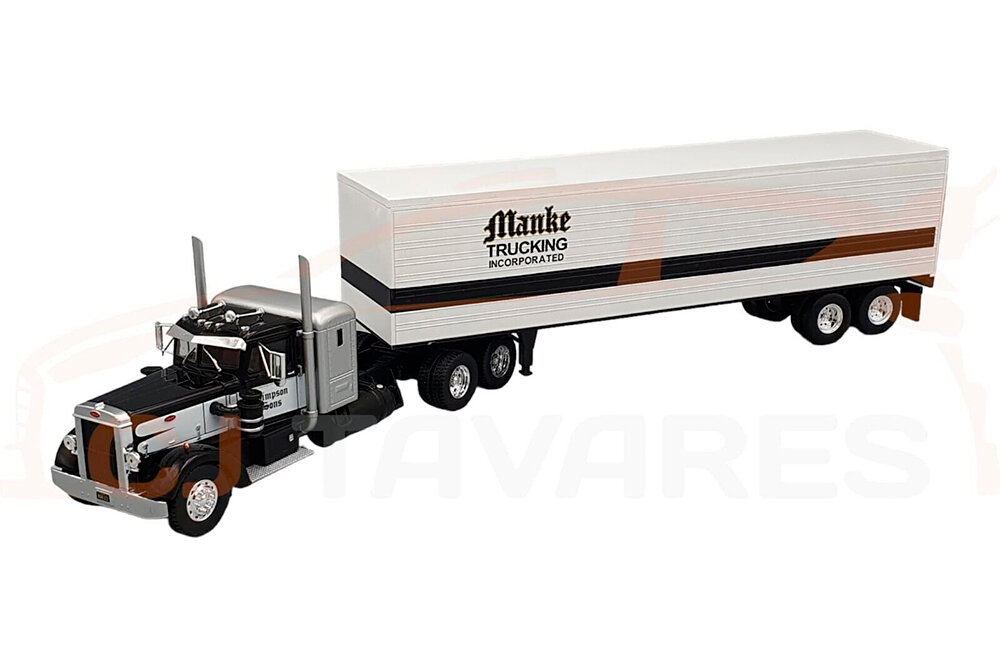 Модель коллекционная ALTAYA Peterbilt 350 1954 фургон manke trucking