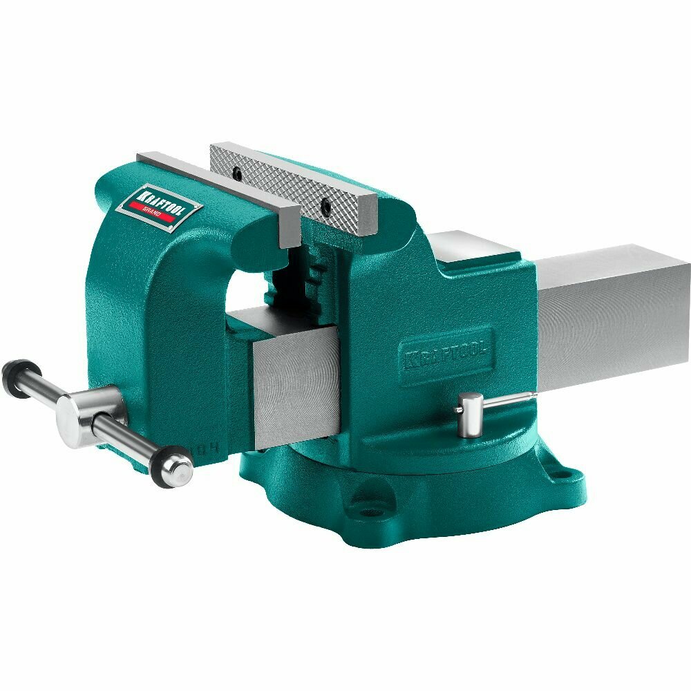 Тиски слесарные с поворотным механизмом 200 мм. Kraftool 32702-200